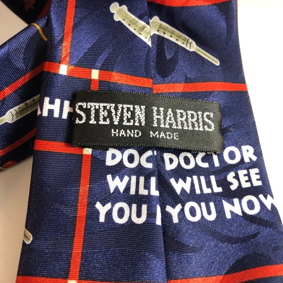 Steven Harris | Accessories | Doctor Medical Theme Tie By Steven Harris ...